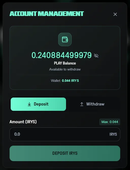 Irys | Play the Earthworm game - AirDrop - CoinNess
