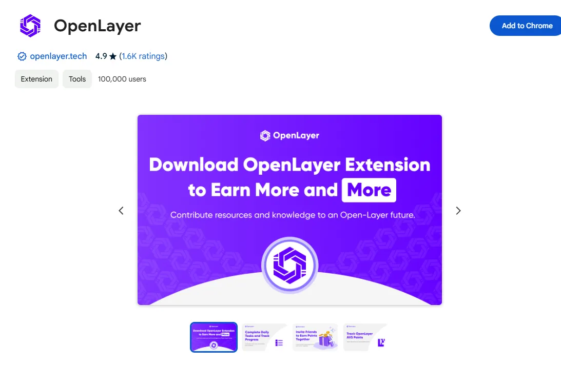OpenLayer | Install Chrome extension - AirDrop - CoinNess