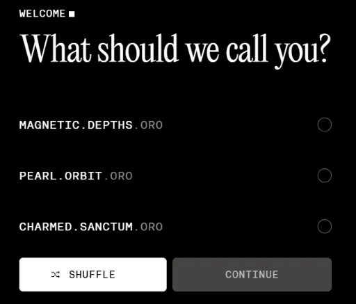 오로 에이아이(ORO AI) | SNS 연동하기 - 코인니스