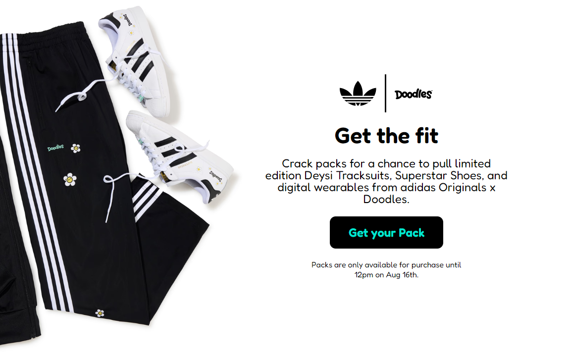 Adidas partners with Doodles for NFT-linked apparel - CoinNess