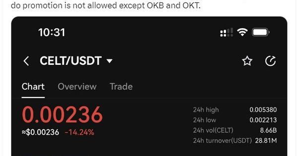 OKX 창업자 "CELT 등 '쓰레기코인' 상장폐지 검토...상장 표준 재정비" - 코인니스