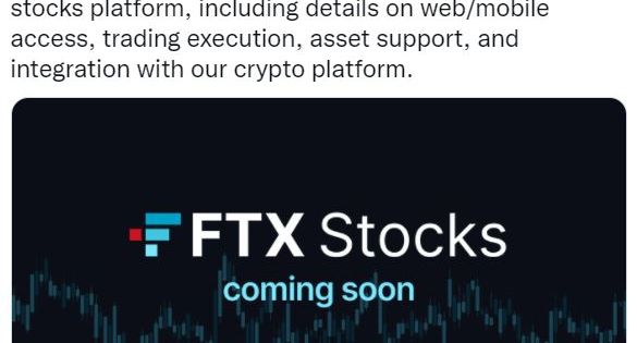FTX US, 미국 주식 거래 서비스 관련 대기자 명단 오픈 - 코인니스