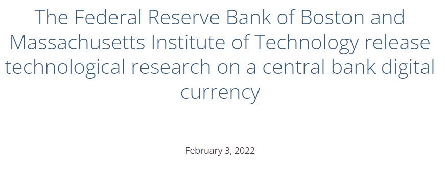 MIT-보스턴 연은 "CBDC, 현금·은행 계좌보다 더 많은 기능 제공" - 코인니스