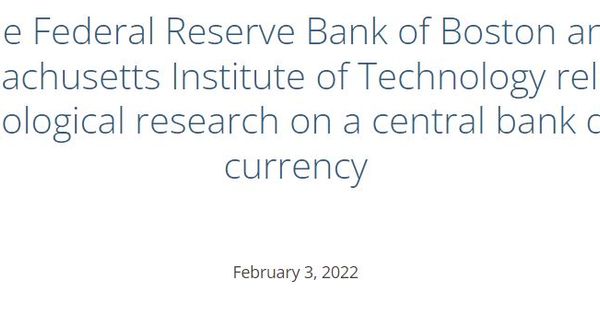 MIT-보스턴 연은 "CBDC, 현금·은행 계좌보다 더 많은 기능 제공" - 코인니스